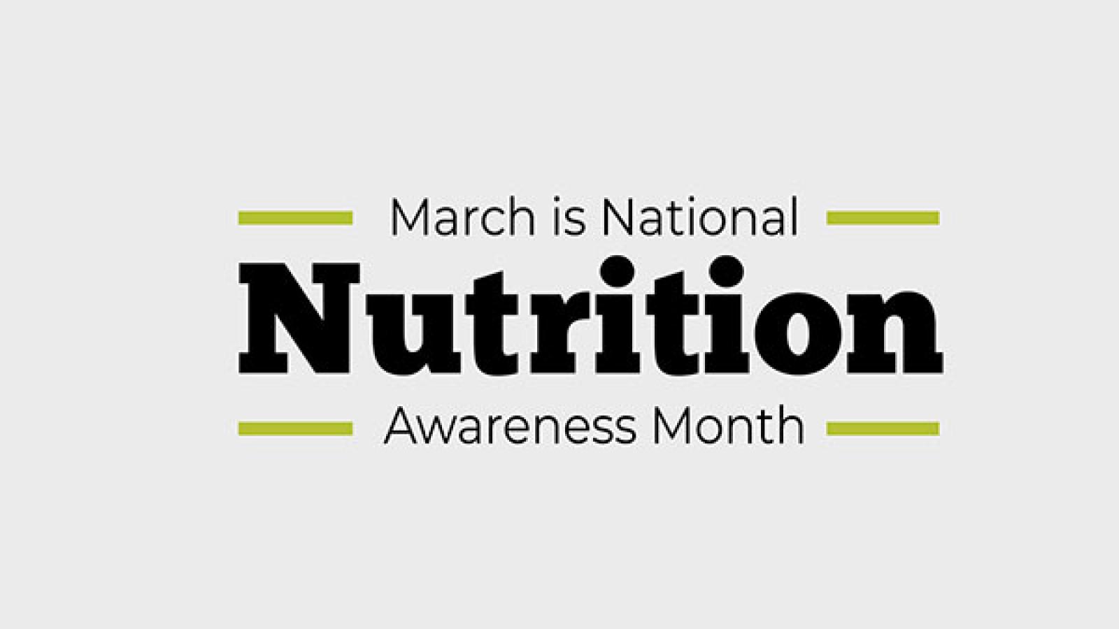March is National Nutrition Month | Guthrie